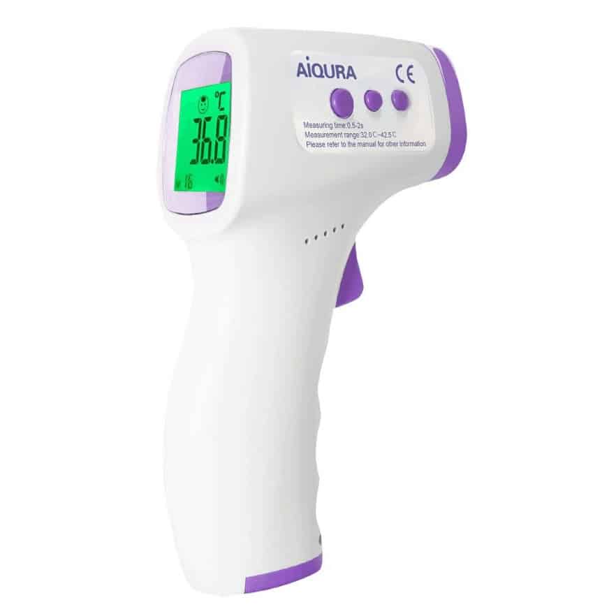 Non-Contact Infrared Forehead Thermometer – Harlan Health Products